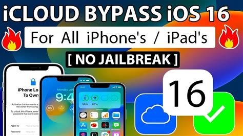 icloud bypass ios 16 and oldest youtube