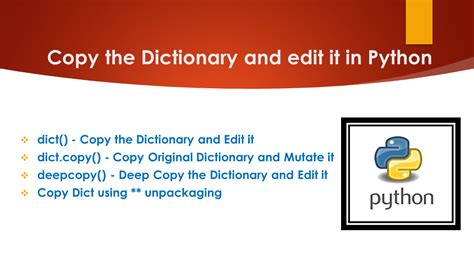 Hướng Dẫn Cách Copy Dictionary Trong Python Hiệu Quả Phân Biệt Shallow Và Deep Copy Bùi Mạnh Đức
