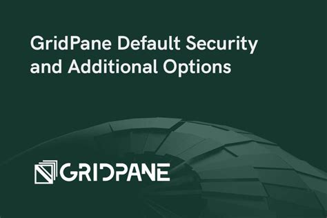 Security Strategies And Tools Gridpane