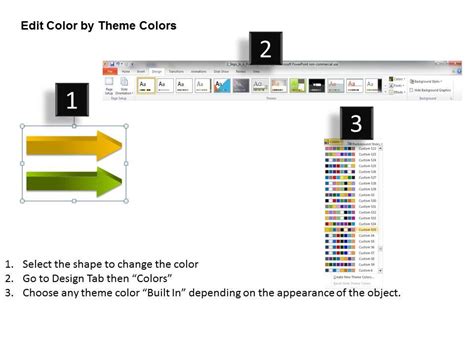 Parallel Arrows Stages PowerPoint Slides Diagrams Themes For PPT Presentations