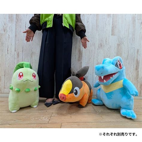 Pokémon Legends Z A Life Sized Plush Toy Totodile Limited Edition