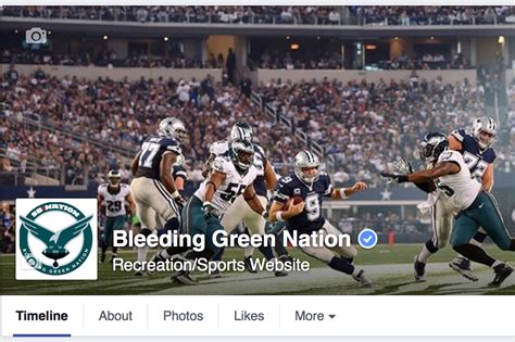 Like The Bleeding Green Nation Facebook Page For Updates On Eagles News