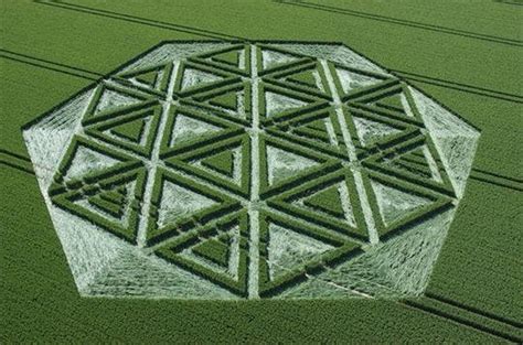 The First Crop Circle Of The Season Appears In Historic Wiltshire Field