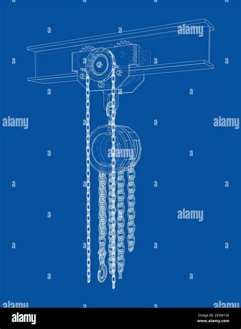 A Hoist On The Beam Vector Stock Vector Image Art Alamy