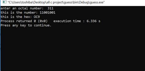 C Program To Convert Octal To Hexadecimal Number System Stack Overflow