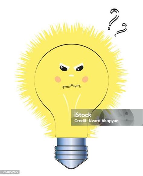 귀여운 전구 캐릭터 아이디어 기호 Led 조명에 대한 스톡 벡터 아트 및 기타 이미지 Led 조명 개념 귀여운 Istock