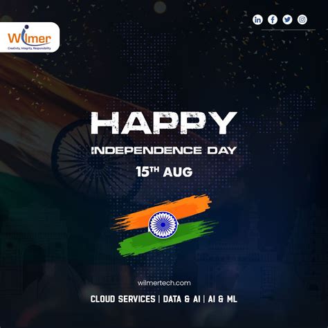 Wilmer Technologies On Linkedin Independenceday Proudtobeindian Jaihind