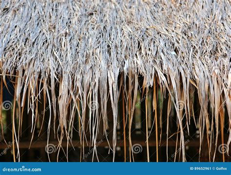 Thatch Roof Stock Image Image Of Bamboo Nature Asian 89652961