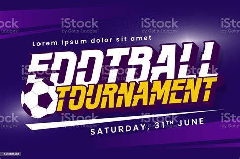 축구 토너먼트 스포츠 이벤트 배경 디자인 템플릿 간단하고 우아한 디자인 가리기에 대한 스톡 벡터 아트 및 기타 이미지 가리기 거친 필름 효과 건축물 Istock
