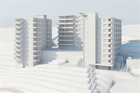 3d Modeling Architecture On Behance