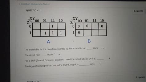 The Truth Table For The Circuit Represented By This Truth Table Had Rows