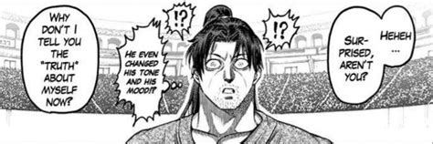 Hatsumi Sen From Kengan Ashura Is Shocked Senate Clouds Floating