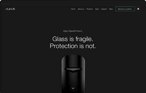 Ajax Brand Site Interactive Design User Experience Behance