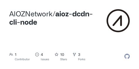 GitHub AIOZNetwork Aioz Dcdn Cli Node