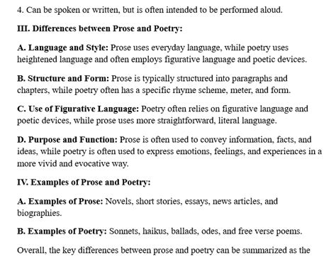 The Difference Between Prose And Poetry Rameshwar Yadav