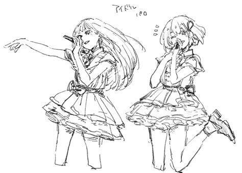 「アイドルかぁ 」原稿のスフキの漫画