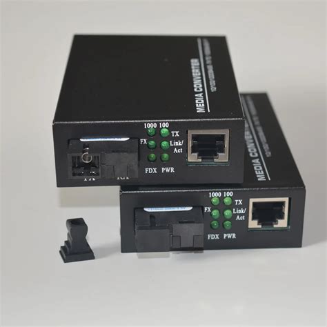High Quality Mbps Gigabit Ethernet To Fiber Media Converters For CCTV Security System