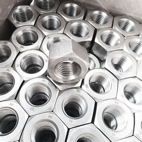 Ss 316 Hexagon Nut Heavy Type Astm A194 8m 8 Un Class 2b China Topper