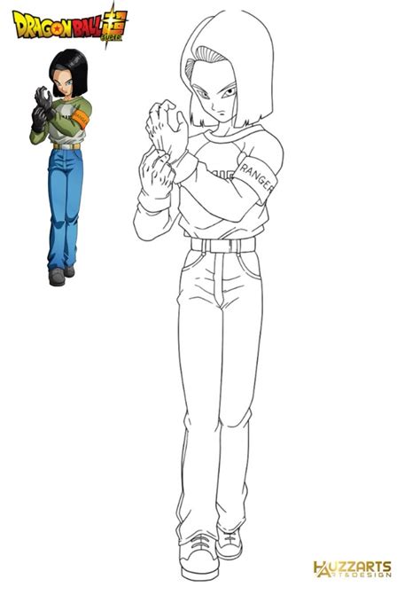 Dbz Android 17 Coloring Pages [2025]