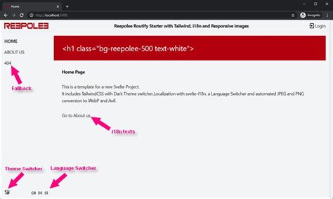 GitHub Reepolee Reepolee Starter A Template For Our Svelte Projects Includes Routify