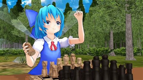 Touhou MMD Cirno Chess YouTube