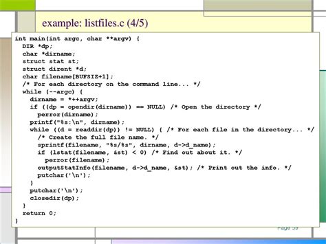 Programming With Unix File Systems Chap 3 4 Ppt Download