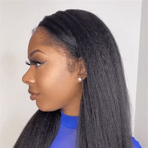 Hyperrealism Kinky Edges Hd Lace Frontal Ventilated Wig Ilikehair