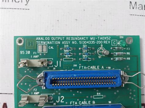 Honeywell Mu Ta X Analog Output Redundancy Aeliya Marine