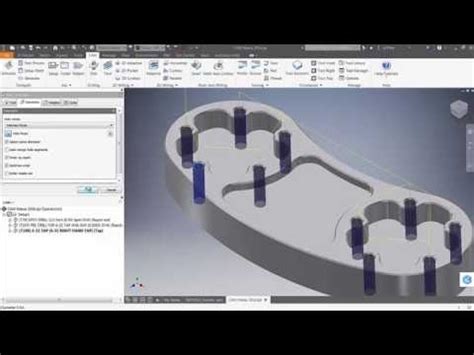 Inventor HSM QUICK TIP Toolpath Templates