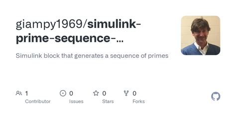 github giampy1969 simulink prime sequence generator simulink block