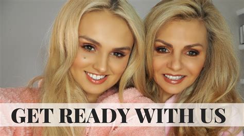 Get Ready With Us Mum And Daughter Makeup Tutorial 56 And 18 Year Old Youtube