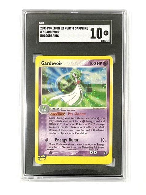 Sgc 10 Gardevoir Holo 2003 Pokemon Ex Ruby And Sapphire Hobbies