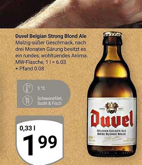 Duvel Belgian Strong Blond Ale Angebot Bei Globus 1Prospekte De