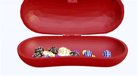 Stl File Jelly Bean Candy Crush Box Glasses Box 🍬・3d Printable Model To