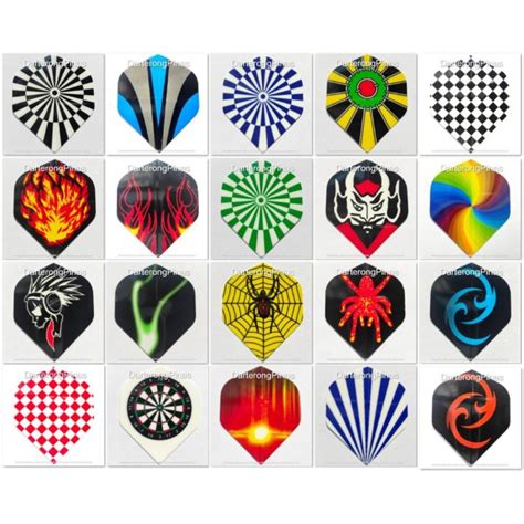 Pvc 3pcs Dart Flights Standard Flight Darts Lazada Ph