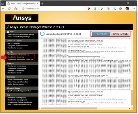Ansys License Management Center Overview Ansys Optics