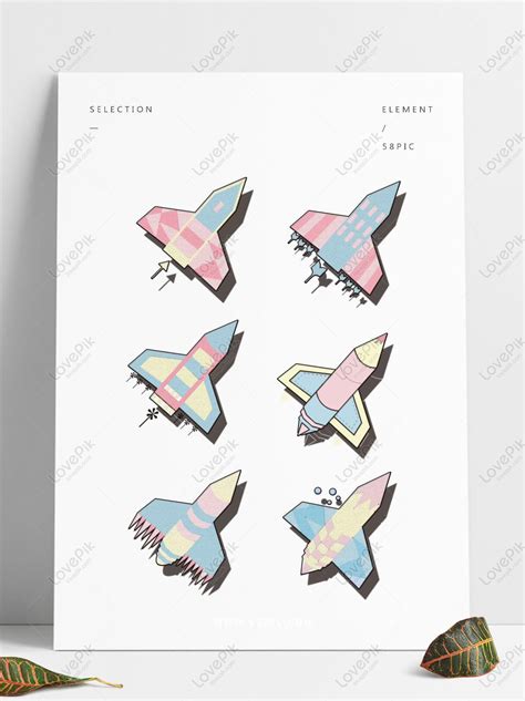 만화 귀여운 평면 로켓 창조적 인 성격 일러스트 Png 및 벡터 이미지 무료 다운로드 Lovepik