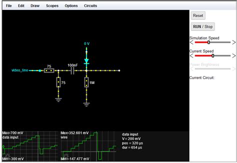 Using Falstad For Circuit Simulation Study Groups Scanlines