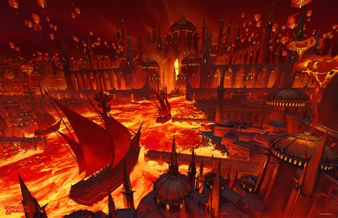 ArtStation - Dungeons & Dragons: Elemental Plane of Fire