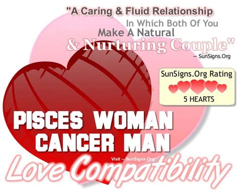 Pisces Woman And Cancer Man A Caring And Fluid Relationship Sun Signs