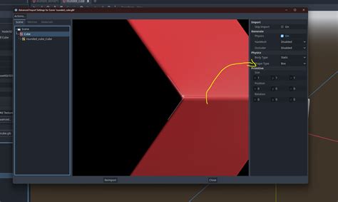 Add Physics Material Override Option For Generated Bodies In The Advanced Import Settings