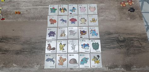 띠부씰 포켓몬빵스티커 피카츄띠부씰 피카추 포켓몬스티커 헬로마켓