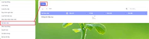 Cài đặt Nơi Làm Việc
