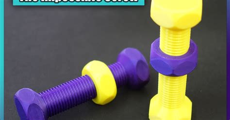The Impossible Screw Fidget Toy By Alexander Uhl Download Free Stl