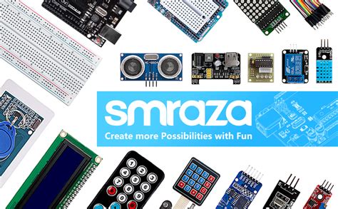 Smraza Ultimate Starter Kit For Arduino Project With