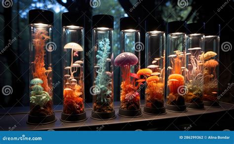 Microbial Test Icon In Neon Style Royalty Free Stock Photo CartoonDealer Com 121904787