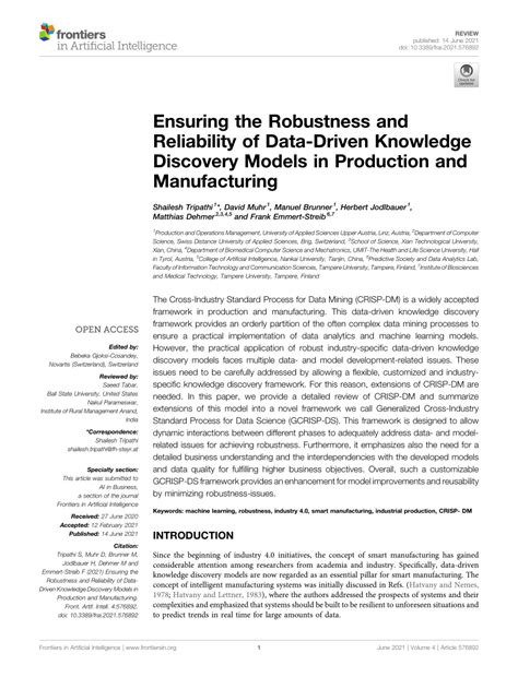 Pdf Ensuring The Robustness And Reliability Of Data Driven Knowledge