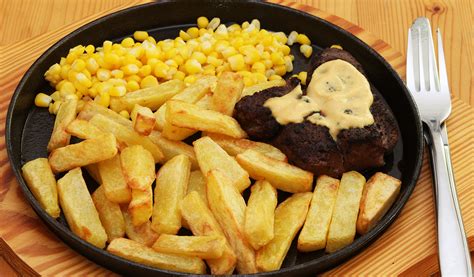 Chips And Sweetcorn 3 S  Cookingbites Cooking Forum