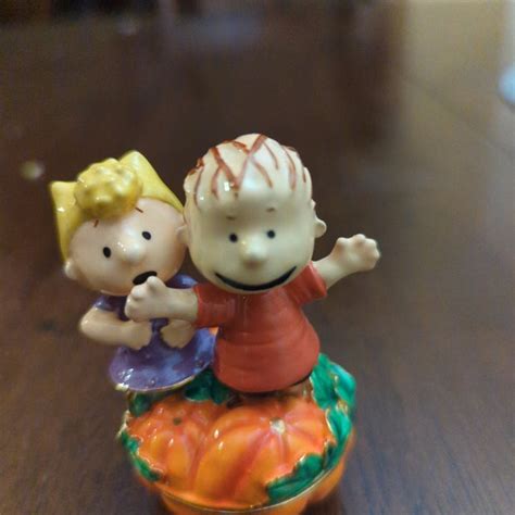 Linus And Sally Figurine Etsy