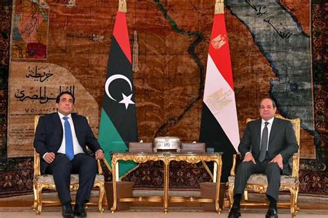 السيسي يستقبل رئيس المجلس الرئاسي الليبي بقصر الاتحادية المصري اليوم